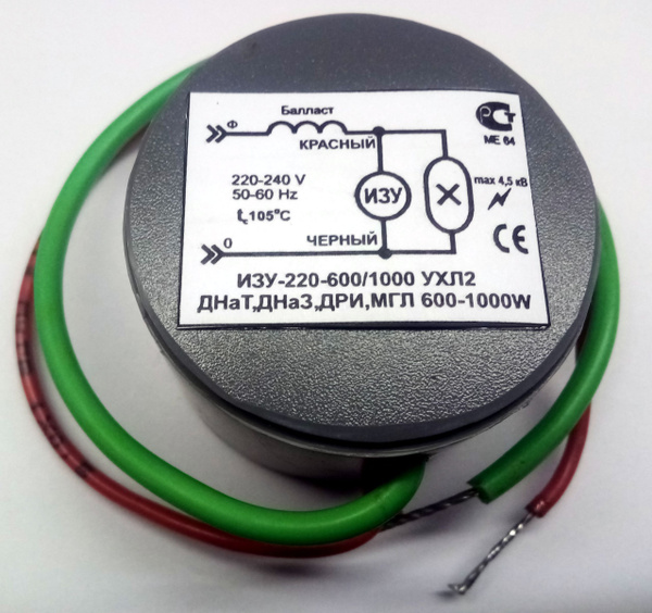 Импульсное Зажигающее Устройство 600/1000W 220V (ИЗУ) купить на OZON по ...