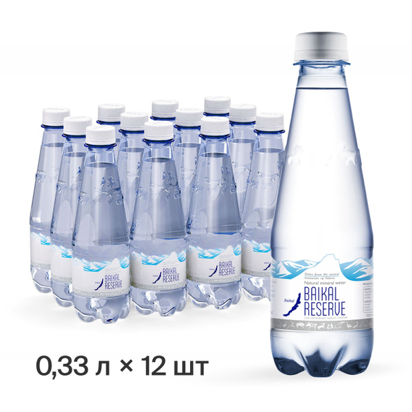 БАЙКАЛ РЕЗЕРВ Вода Питьевая Негазированная 330мл. 12шт - купить с ...