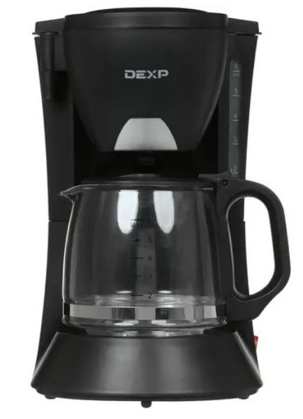 DEXP Кофеварка капельная DCM-0500, черный купить на OZON по низкой цене ...