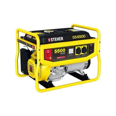 Генератор бензиновый STEHER GS-6500 - купить по низкой цене в интернет-магазине OZON (1230843199)