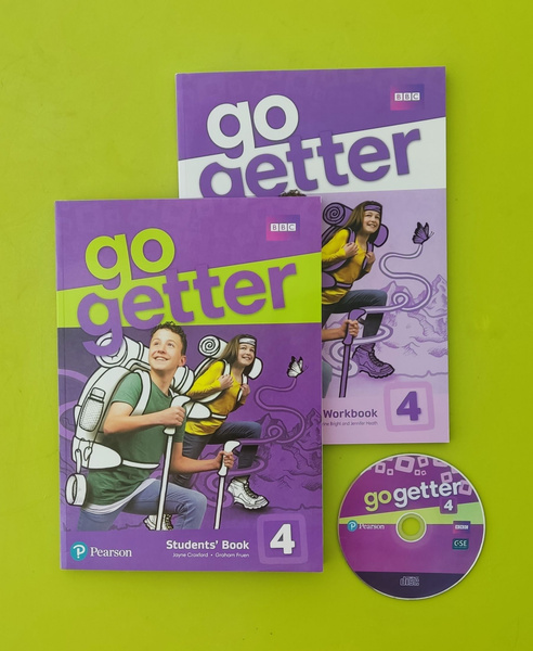 Комплект Go Getter 4: Students' Book + WorkBook (учебник и рабочая ...