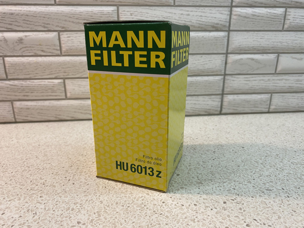 Фильтр масляный MANN FILTER Фильтрующий элемент MANN-FILTER HU 6013 z ...