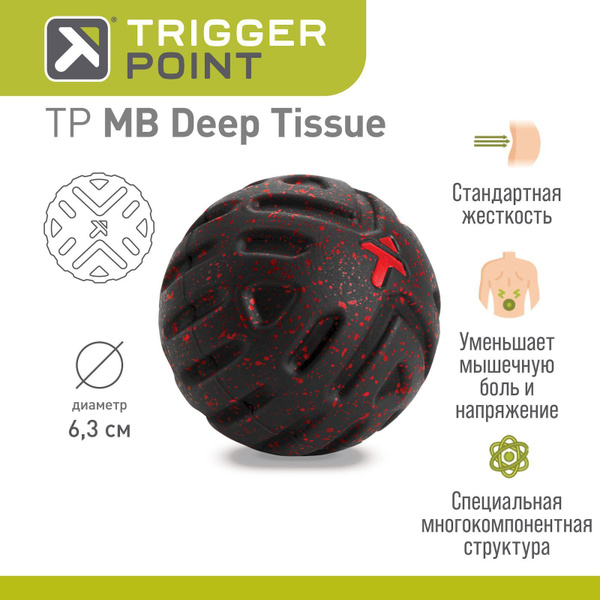 Массажный мяч Trigger Point MB Deep Tissue, 6.35 см купить c доставкой ...