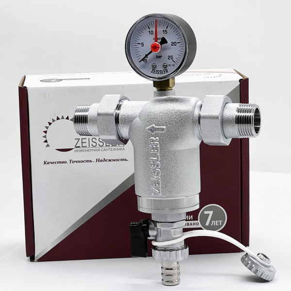 Фильтр грубой очистки самопромывной TIM-ZEISSLER 3/4" (никелированный) ZSf.302.0105N купить на ...