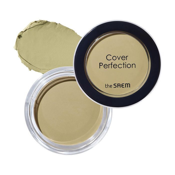The Saem Консилер-корректор цветной THE SAEM Cover Perfection Pot ...
