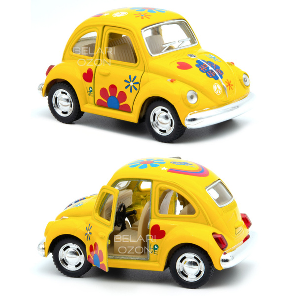 Машинка металлическая KinsFun (Kinsmart) 1967 Volkswagen Classical ...