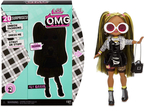 LOL OMG Fashion Dolls 2 Кукла LOL Surprise OMG Alt Grrrl купить на OZON ...
