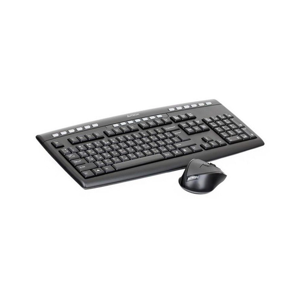 Комплект кл-ра+мышь беспров. A4Tech 9200F black USB (9200F) купить по выгодной цене в интернет ...