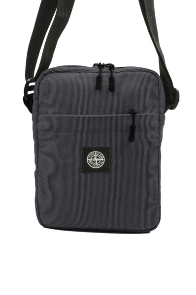 Сумка через плечо STONE ISLAND / барсетка / вельветовая сумка Stone ...