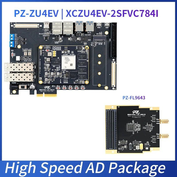 Оценочный комплект Puzhi Zu4ev Xilinx Zynq Ultrascale Xczu4ev Плата 