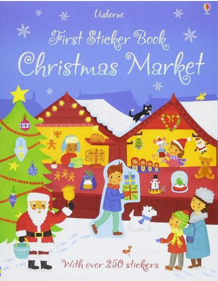 Usborne First Sticker Book Christmas Market | Maclaine James - купить с ...