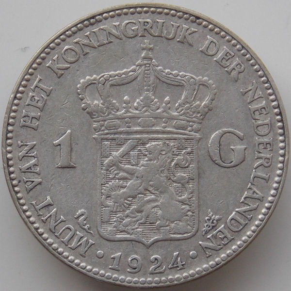 Нидерланды монета 1 гульден 1924 КМ161.1 VF арт. 12150 - купить в интернет-магазине OZON с ...