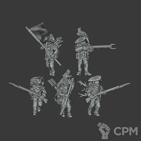 Warhammer Turnip 28 Rifle Infantry/Пехота с Винтовками - купить с ...