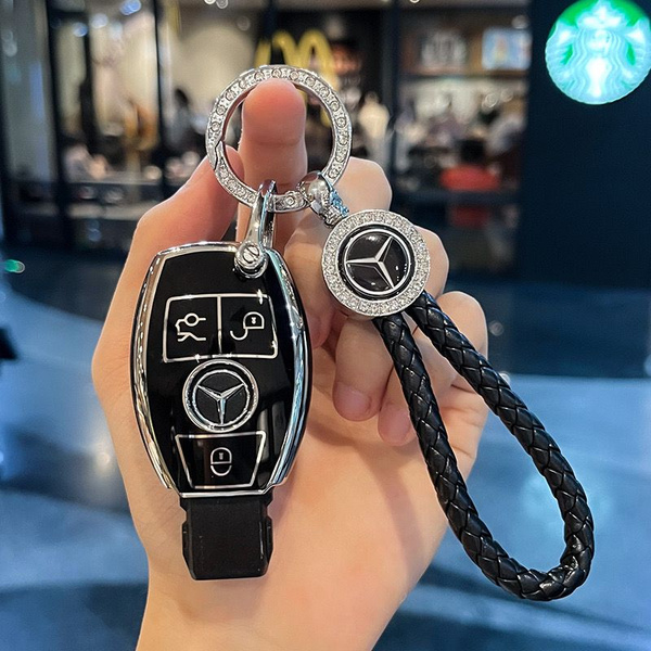 Чехол для ключа Mercedes-Benz с брелком / Чехол для ключа рыбка ...