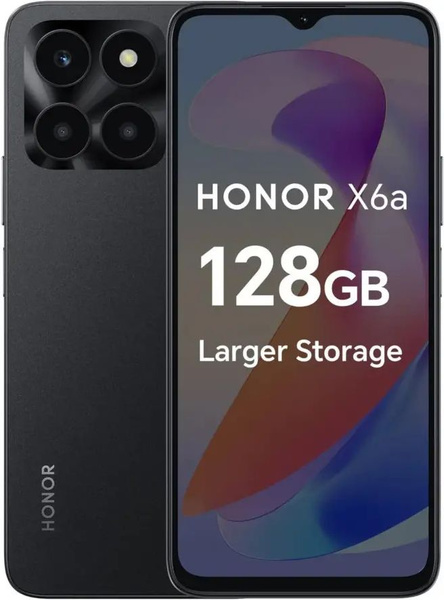 Смартфон Honor WDY-LX1 128 ГБ Черный купить c доставкой на OZON по ...
