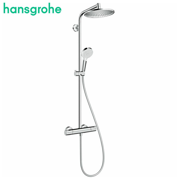 Душевая система Hansgrohe Crometta S 240 с термостатом, хром 27267000 ...