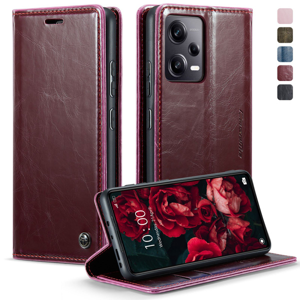 Caseme Кожаный книжка чехол для Xiaomi Redmi Note 12 Pro Plus+ 5G ...