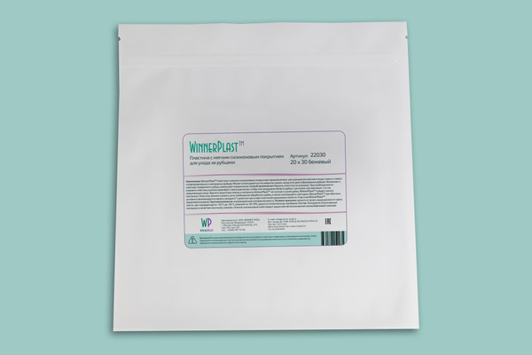 Силиконовая пластина WinnerPlast TM для ухода за рубцами 20х30 см бежевый - купить с доставкой ...