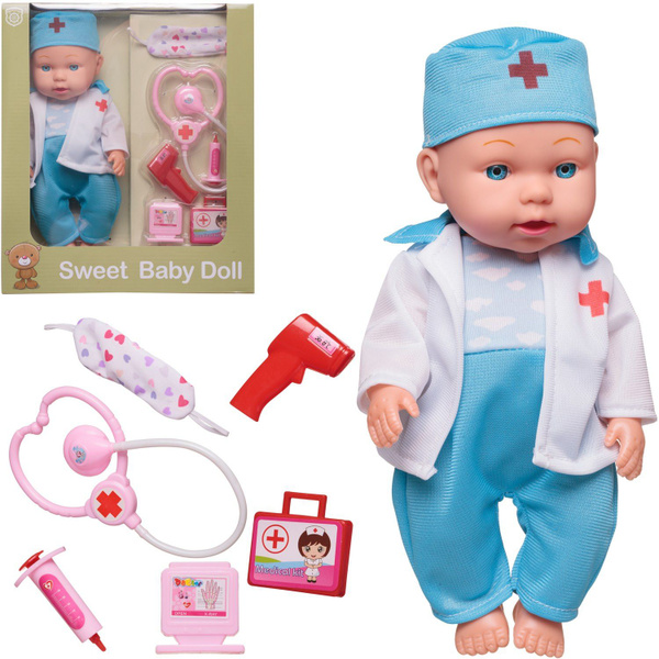 Игровой набор пупс Junfa Доктор 28 см с игровыми предметами - купить с доставкой по выгодным ...