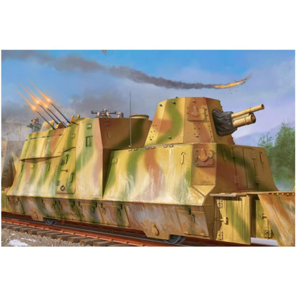 Трубный 1/35 01511 немецкая модель BP-42 Kanonen Flakwagen - купить с ...