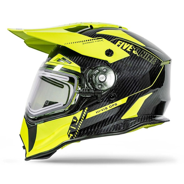 Шлем с подогревом визора 509 Delta R3 Carbon Ignite (Hi-Vis, M ...