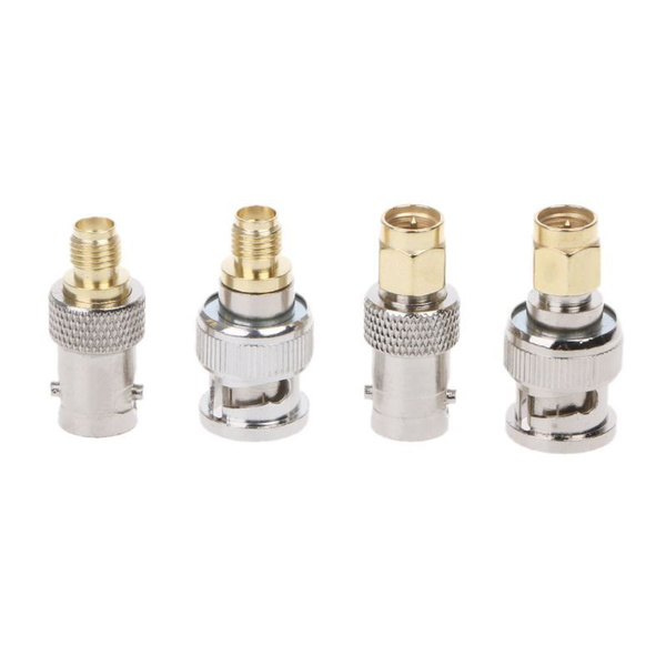 4 шт., адаптер BNC - купить с доставкой по выгодным ценам в интернет-магазине OZON (1573590885)