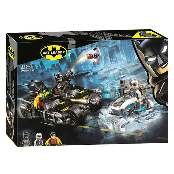 Конструктор LARI (BELA) Batman: Гонка на мотоциклах с Мистером Фризом ...