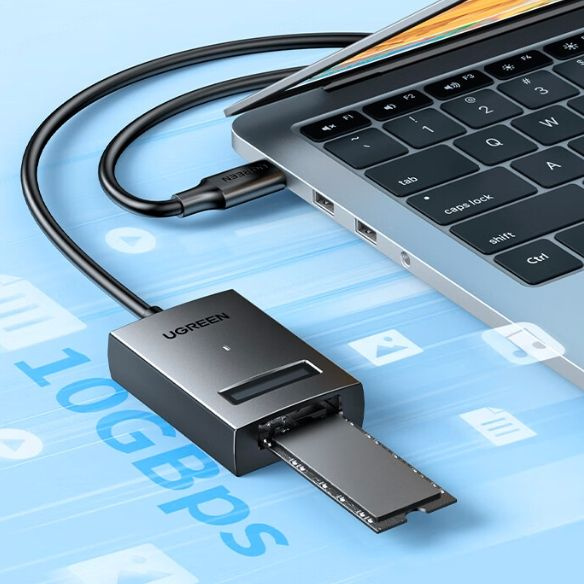 Корпус для жесткого диска UGREEN M.2 NVMe, Type-C3.2, 10Gbps, M Key, M ...