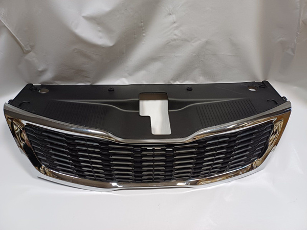 Решетка радиатора киа рио 3 KIA Rio 3 2011-2014 год решетка дорест ...