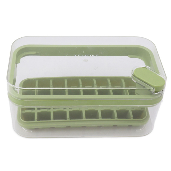 Лоток для кубиков льда с крышкой и контейнером - купить с доставкой по ...