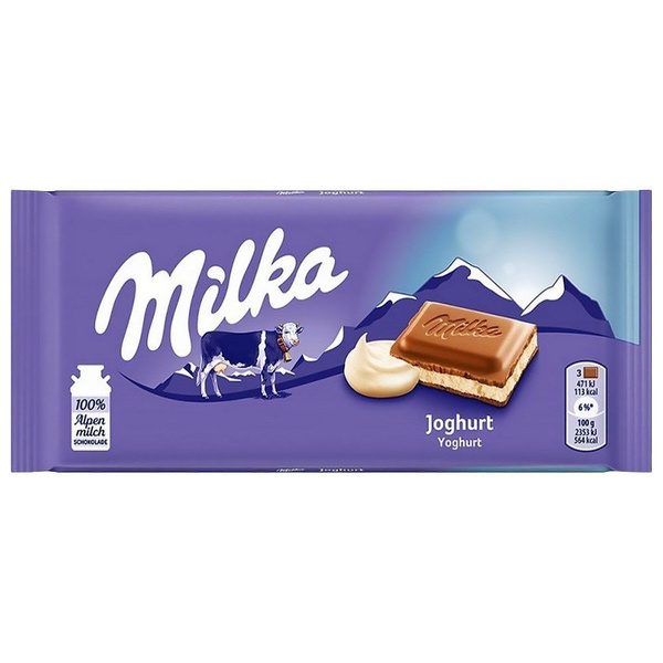 Milka/Шоколад Yoghurt молочный с йогуртом, 100гр, Германия - купить с ...