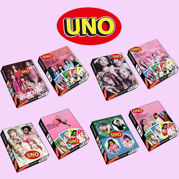 UNO настольная игра BlackPink - купить с доставкой по выгодным ценам в интернет-магазине OZON ...