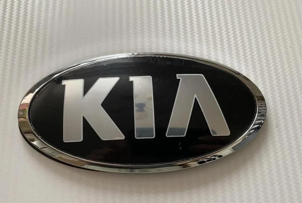 Эмблема KIA 150х75мм для автомобилей Kia - купить по выгодным ценам в ...