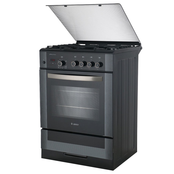 Газовая плита (60 см) Gefest ПГ 6300-03 S046 черная - купить по ...