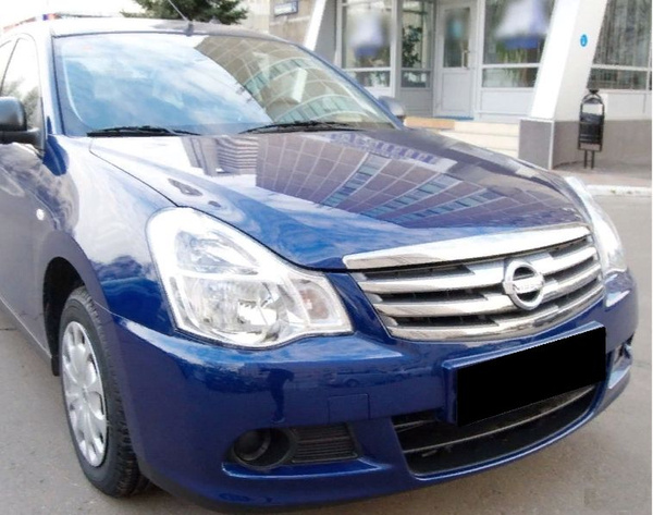 Бампер передний Nissan Almera G15 Ниссан Альмера (2013-2018) RPG ...