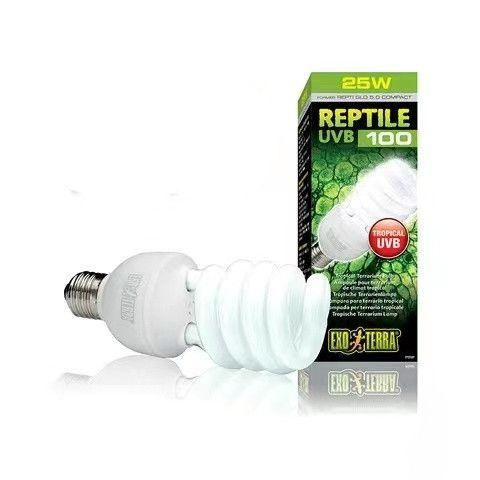 Лампа Exo Terra Reptile UVB100-150 (Repti Glo 10.0 Compact) - купить с доставкой по выгодным ...