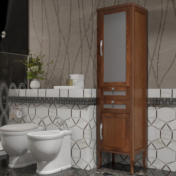 Шкаф-пенал Opadiris Мираж 45 напольный, 44 см, в стиле ретро - купить с доставкой по выгодным ...