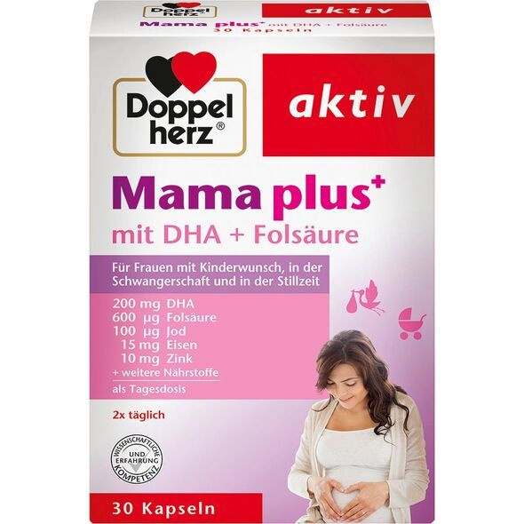 Витаминный комплекс Mama plus, Doppelherz, 30 штук - купить с доставкой ...