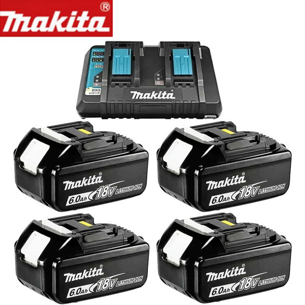 Аккумулятор Набор Makita 191L75 : BL1860B 4 шт.+ 1 шт. зарядное ...