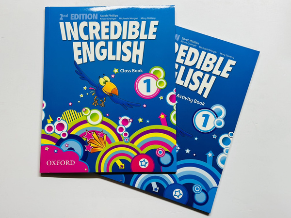 Incredible English 1 Second Edition, комплект: Class Book + Activity ...
