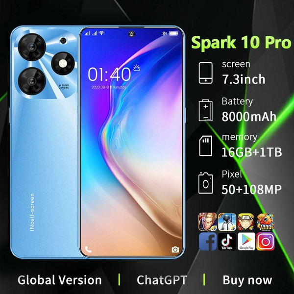 Смартфон Spark 10 Pro_eSIM+SIM - купить по выгодной цене в интернет ...