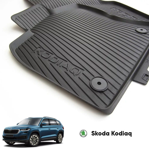 Коврики в салон автомобиля Skoda Коврики салона Kodiaq, цвет черный ...