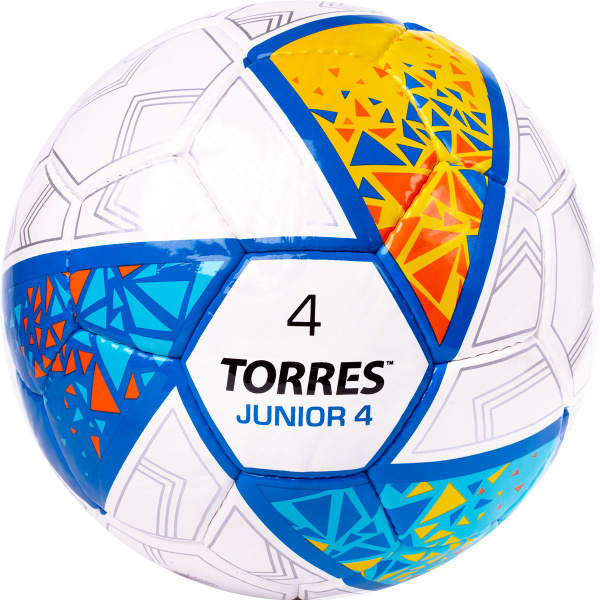 Футбольный мяч TORRES Junior, 4 размер, синий купить по выгодной цене в ...