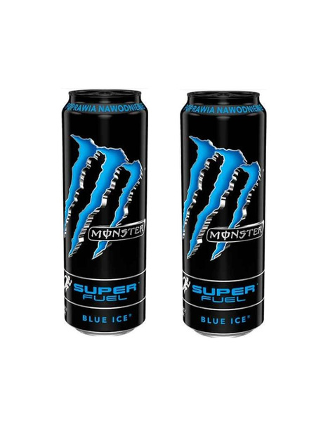 Энергетический напиток Monster Energy SUPER FUEL Blue Ice 500 мл х 2 шт ...