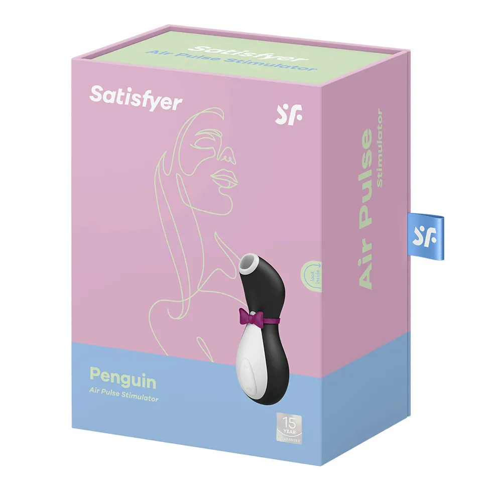 Вибратор Пингвин вакуумный стимулятор клитора Satisfyer Pro Penguin ...