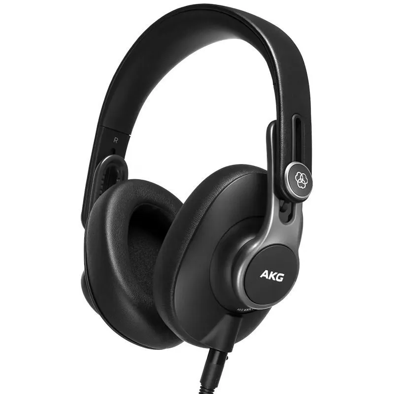 AKG K371 Складные проводные наушники для прослушивания музыки, чёрное ...