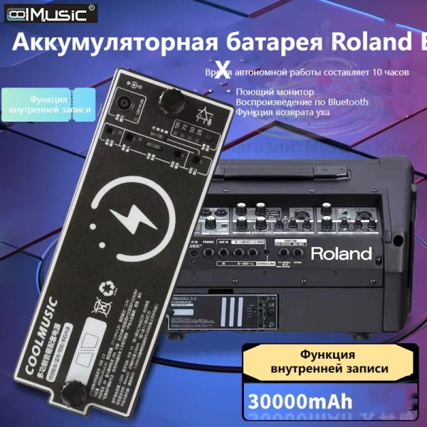 Roland Roland speaker battery audio EX специальная литиевая батарея для ...