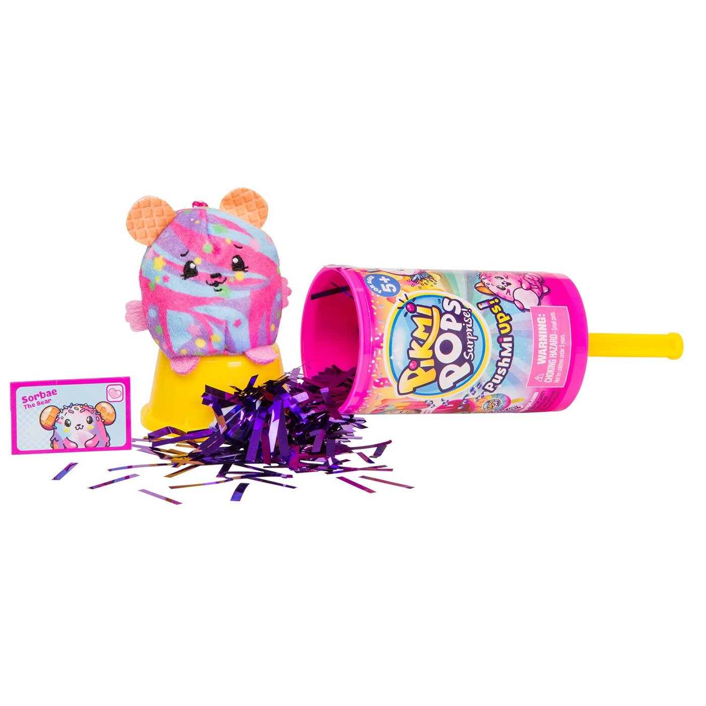 Набор Pikmi Pops с героем и конфетти Pushmi Ups (в дисплее), 75227 ...