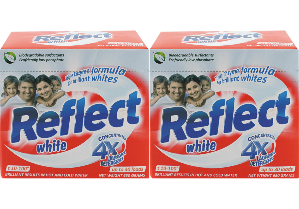 Стиральный порошок Reflect White, концентрированный для всех типов ...