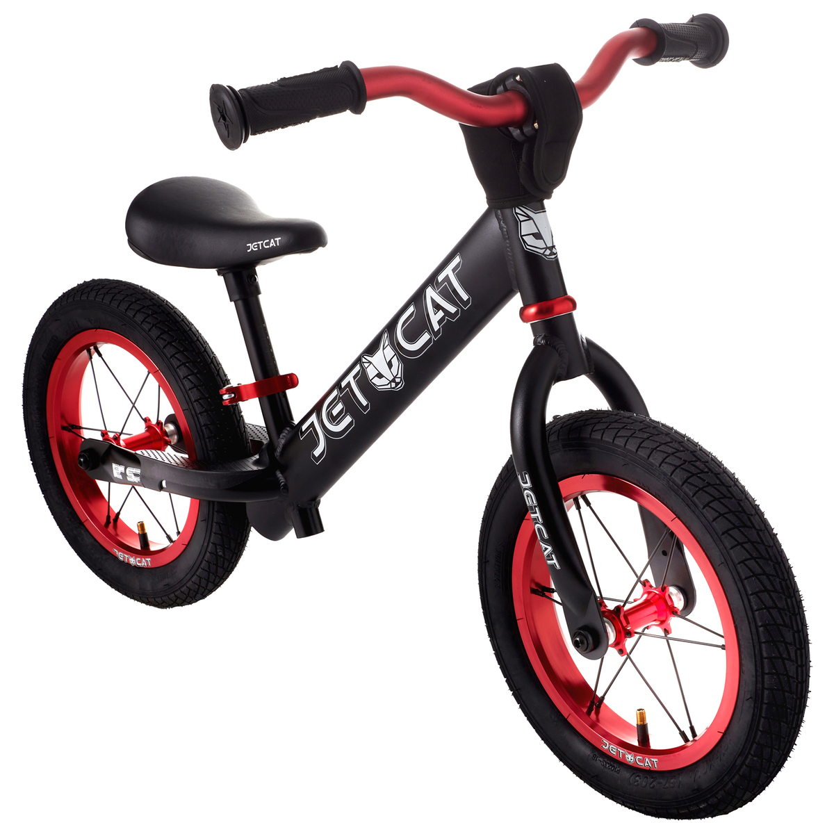 Беговел JetCat Sport 12 SL Air Pro Чёрный/Красный — купить в интернет ...